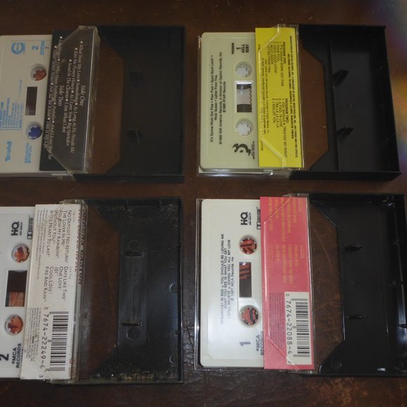 Vintage | Media | Vintage Cassette Tapes Shirley Bassey Tina Turner Sheena Easton Brenda K Starr ...
